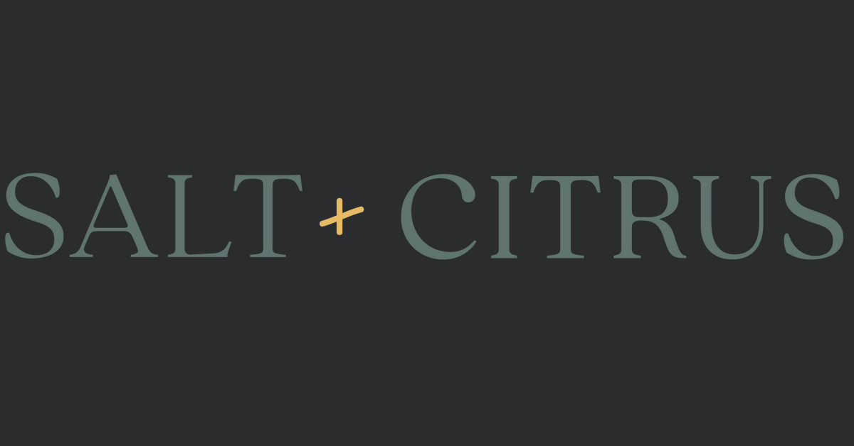 Modern Coaster – Salt and Citrus Home